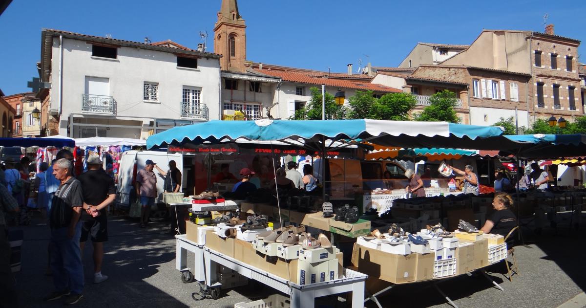 GRAND MARCHÉ DE PLEIN VENT A CARAMAN - CARAMAN