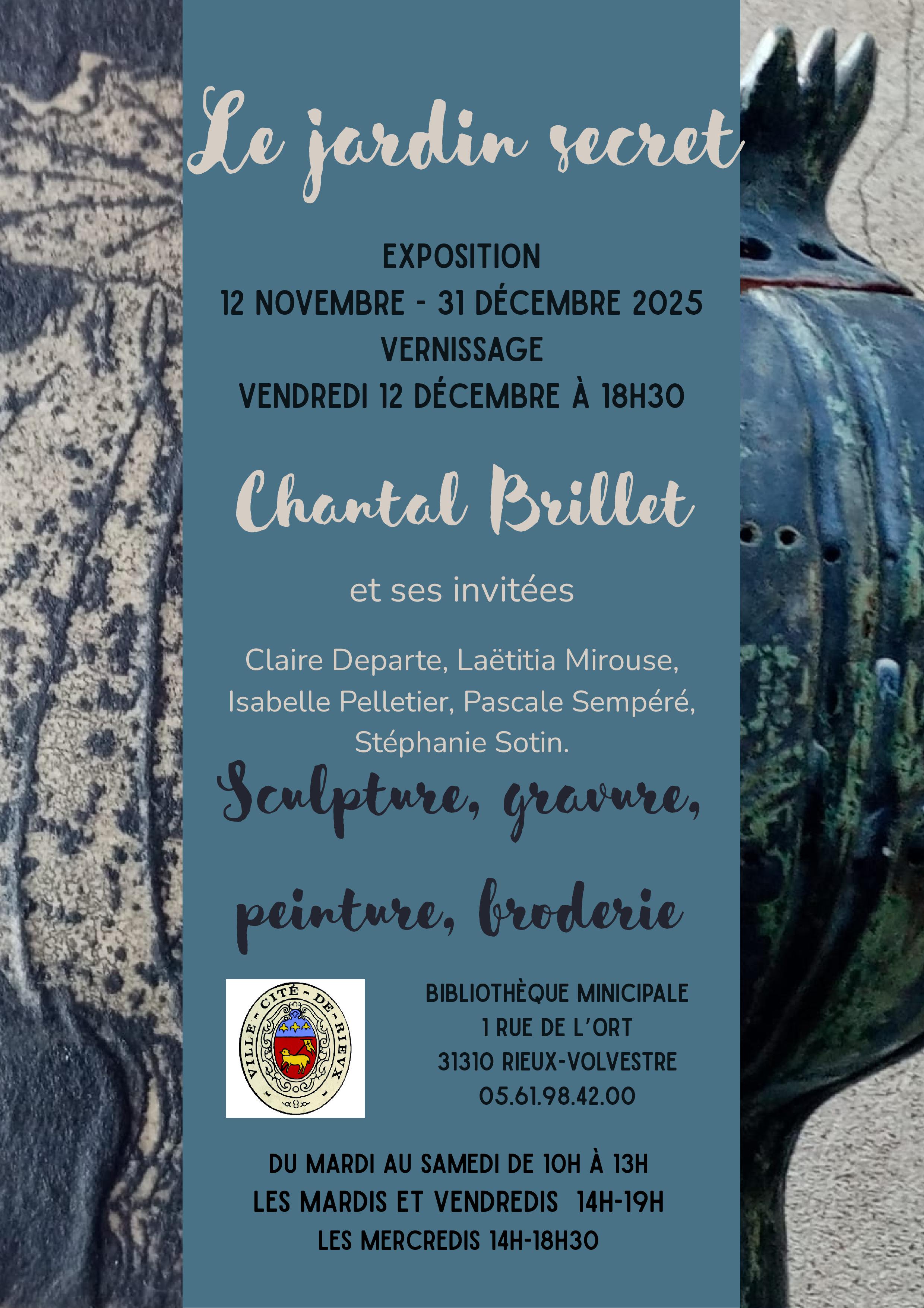 EXPOSITION LE JARDIN SECRET - RIEUX-VOLVESTRE - Exhibition