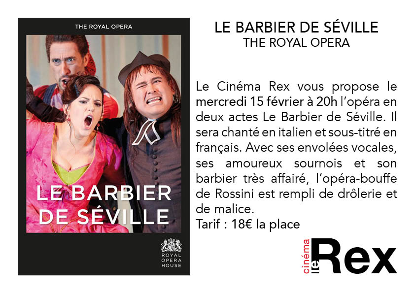 OPERA LE BARBIER DE SEVILLE